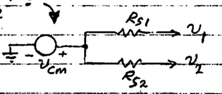 Solved The circuit below is a “Differential Amplifier,” in | Chegg.com