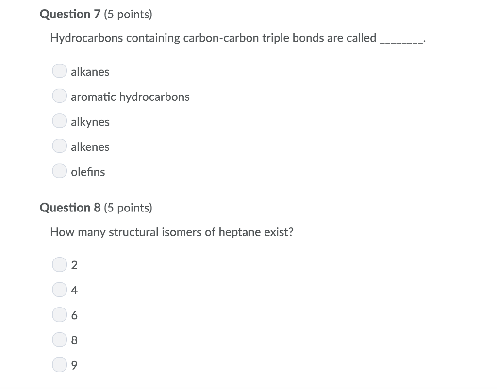 Solved Question 1 (5 points) Saved How many isomers are | Chegg.com