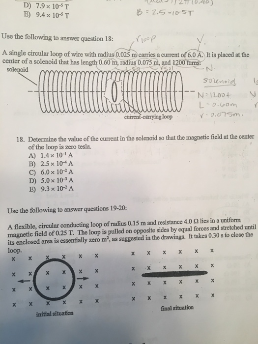 Solved Use The Following To Answer Question 18 A Single 