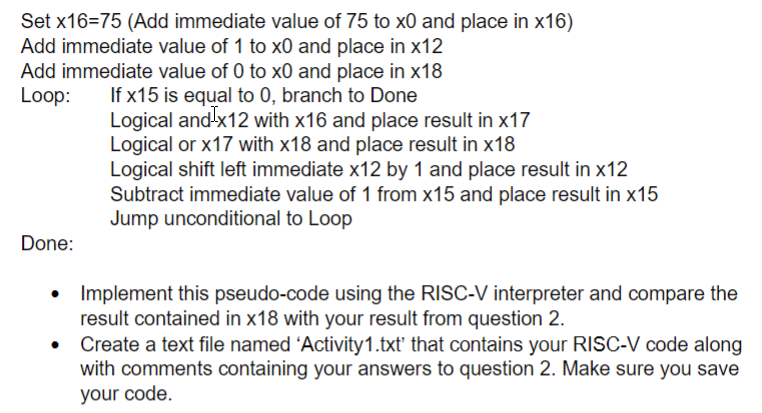 Solved Need help with this Implement the Algorithm below | Chegg.com
