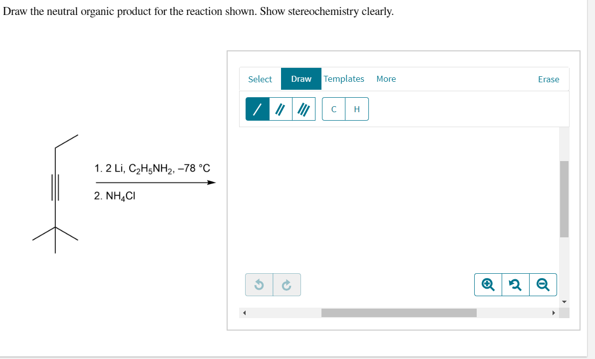 Solved Draw the neutral organic product for the reaction | Chegg.com