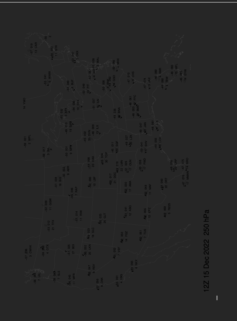 Solved 2. ﻿The below map is a 250-mb chart from 1200Z on 15 | Chegg.com