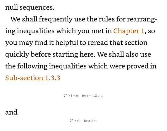 Solved 6. Use the list of basic null sequences to prove that | Chegg.com