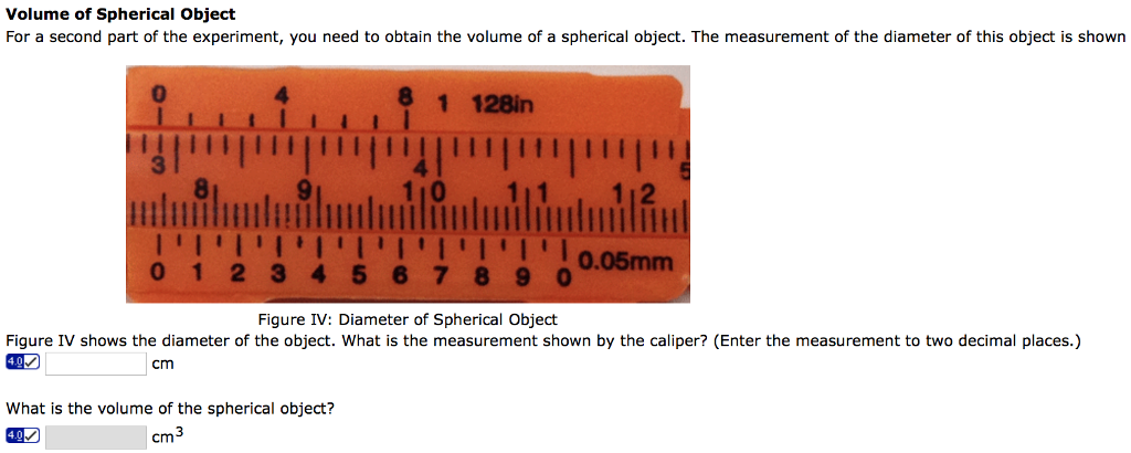 Solved Volume of Rectangular Object You need to determine | Chegg.com