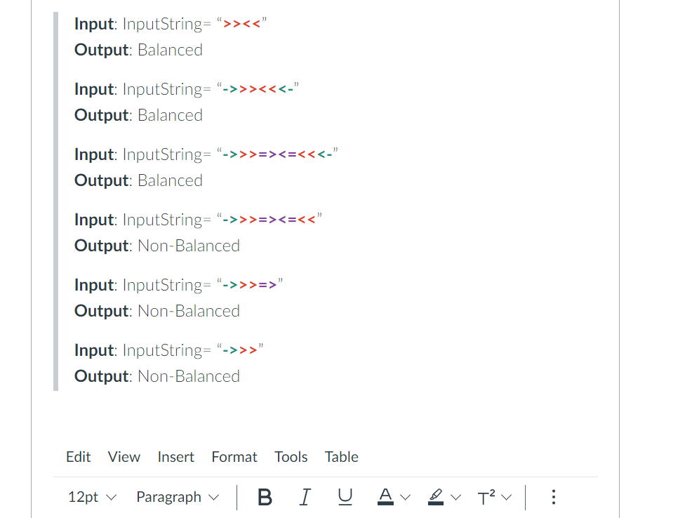 Solved Question 5 3 pts Check for Balanced signals in a | Chegg.com