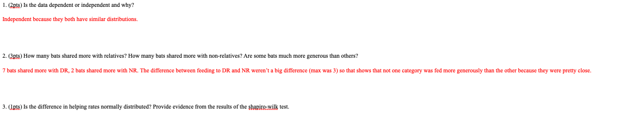 Solved BIOL 4350 Computer Tutorial 6: Paired tests Vampire | Chegg.com