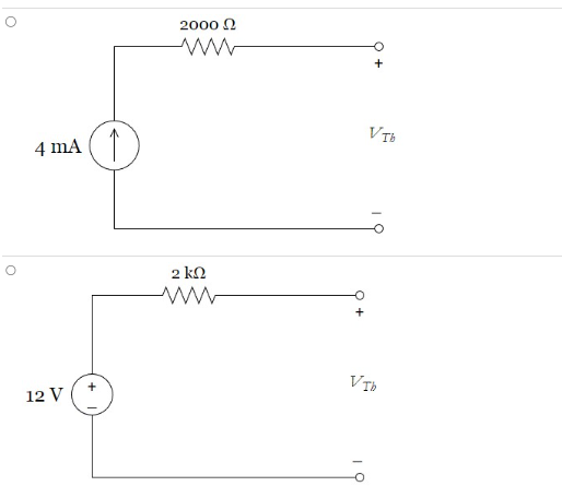 Solved In the circuit below, find the Thevenin equivalent | Chegg.com