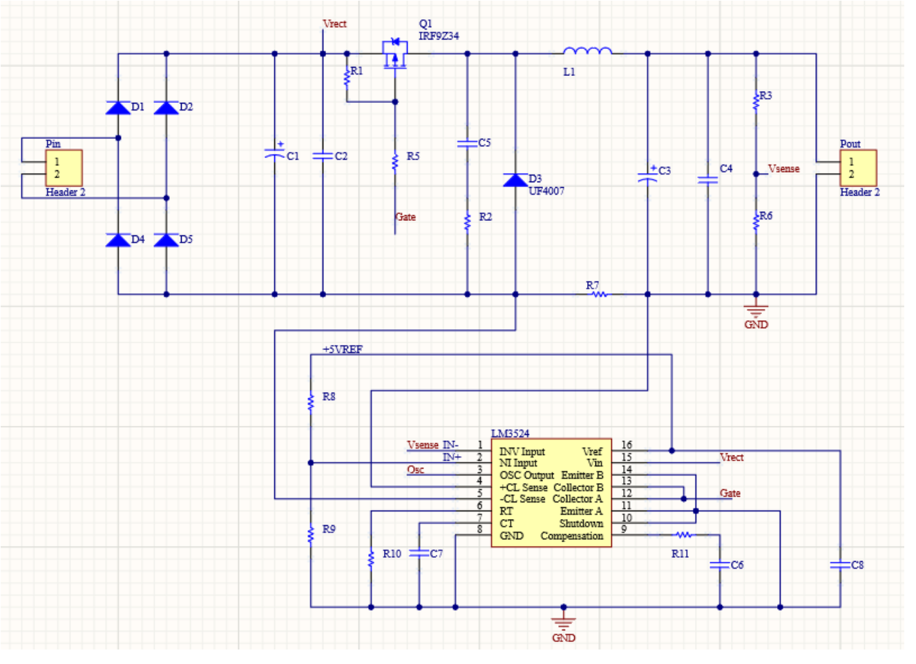 The main transistor Q1 is connected in series | Chegg.com