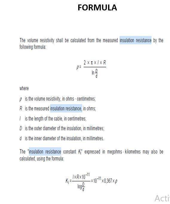 Solved FIND OUT THE MEASURED INSULATION RESISTANE IN MEGA | Chegg.com