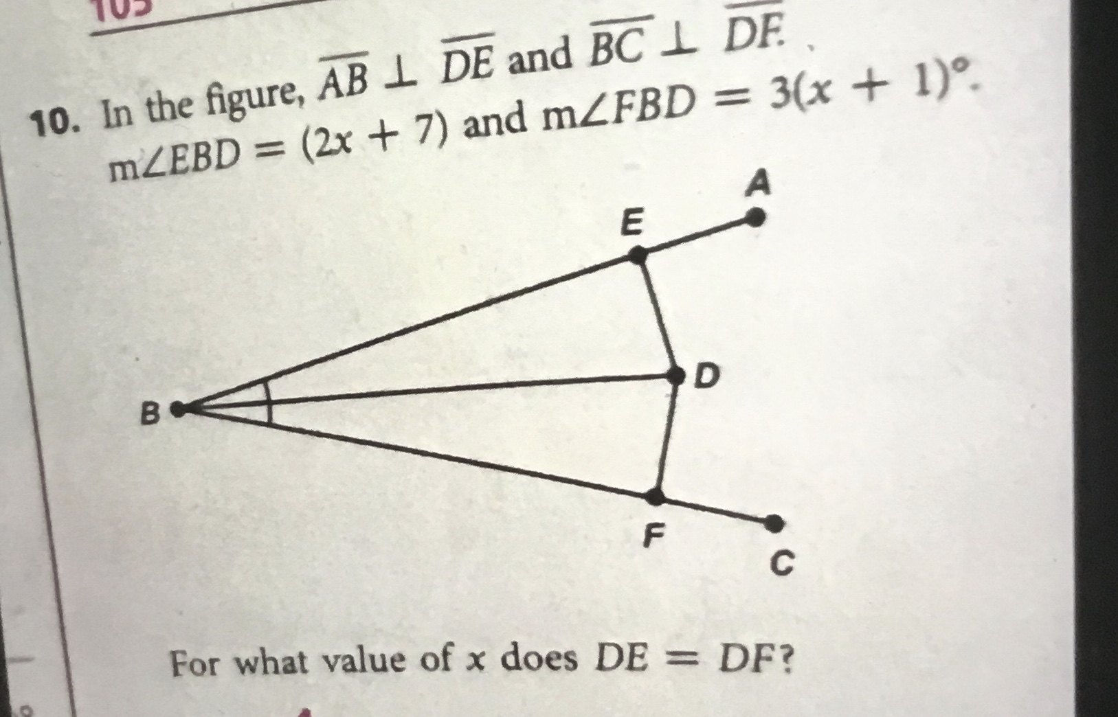 Solved In the figure, ?bar (AB)|???bar (DE) ﻿and | Chegg.com