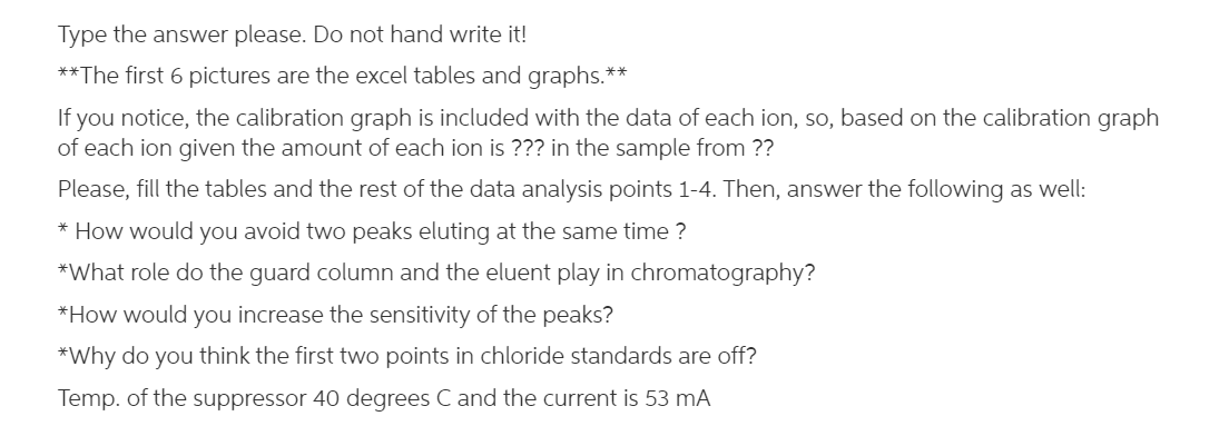 Sample No. Sample Name 1 10ppm-1 2 10ppm-2 3 10ppm-3 | Chegg.com