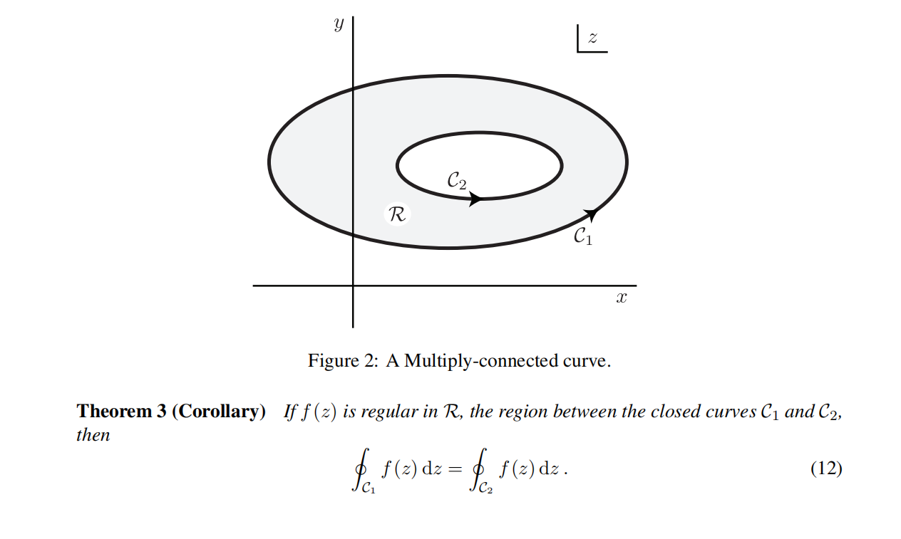 Solved 2.2 Cauchy's Theorem df dz Theorem 1 (Cauchy) If f(z) | Chegg.com