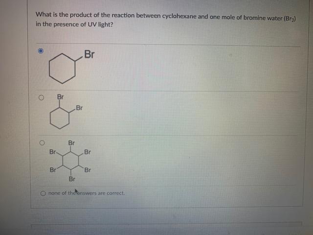Solved What is the major product of the reaction between | Chegg.com