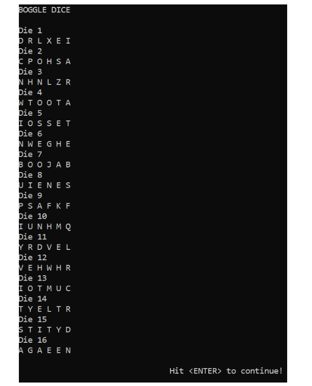 Solved Tasks Activity boggle.c 1. Copy the C source code | Chegg.com