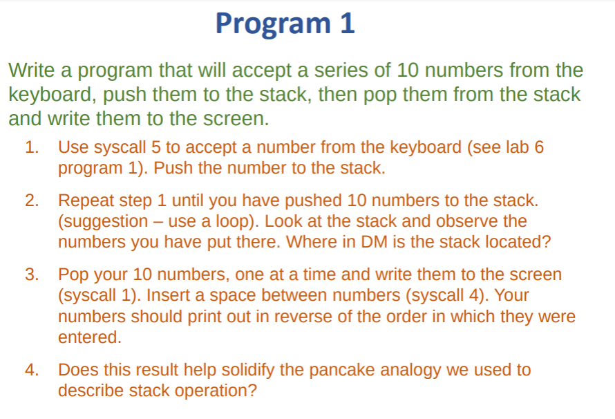 Solved Program 1 Write a program that will accept a series | Chegg.com