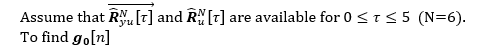 Solved b. ﻿Use Matlab to solve for the Toeplitz matrix | Chegg.com