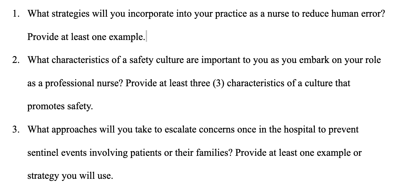 Solved 1. What strategies will you incorporate into your | Chegg.com