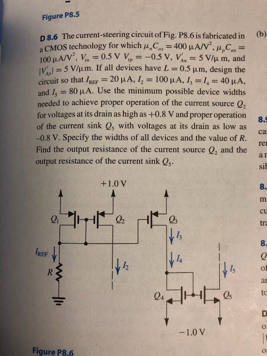 Solved Semiconductor 2 HW output and input resistances. | Chegg.com