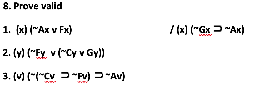 Solved Do not use the inference rules Transposition, | Chegg.com
