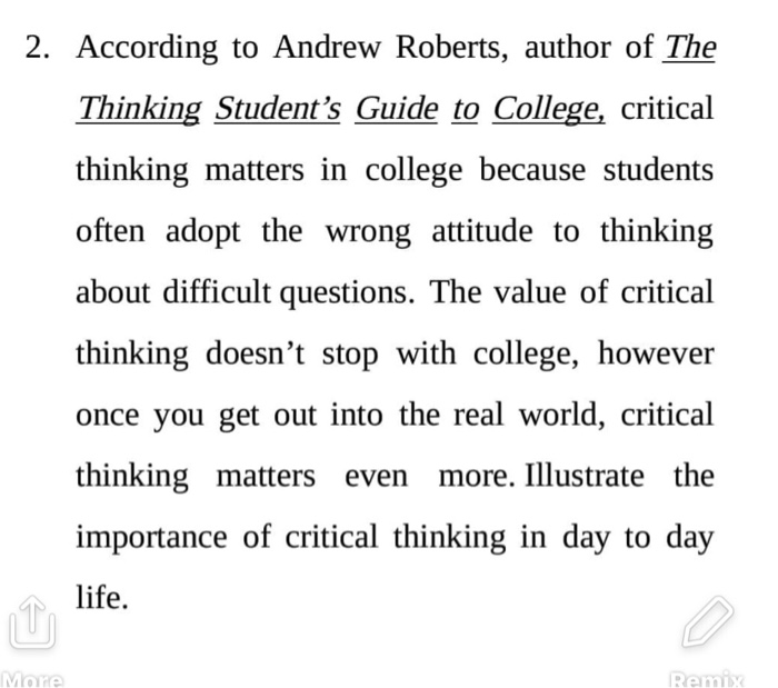 Solved 2. According to Andrew Roberts, author of The | Chegg.com