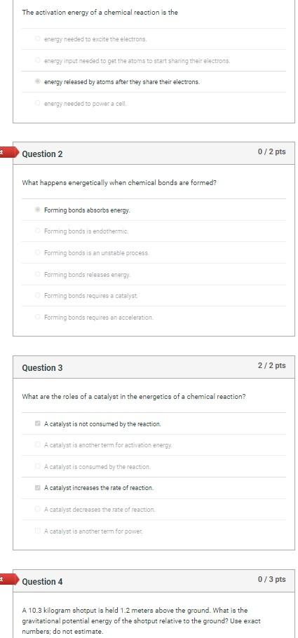 Solved The activation energy of a chemical reaction is the | Chegg.com
