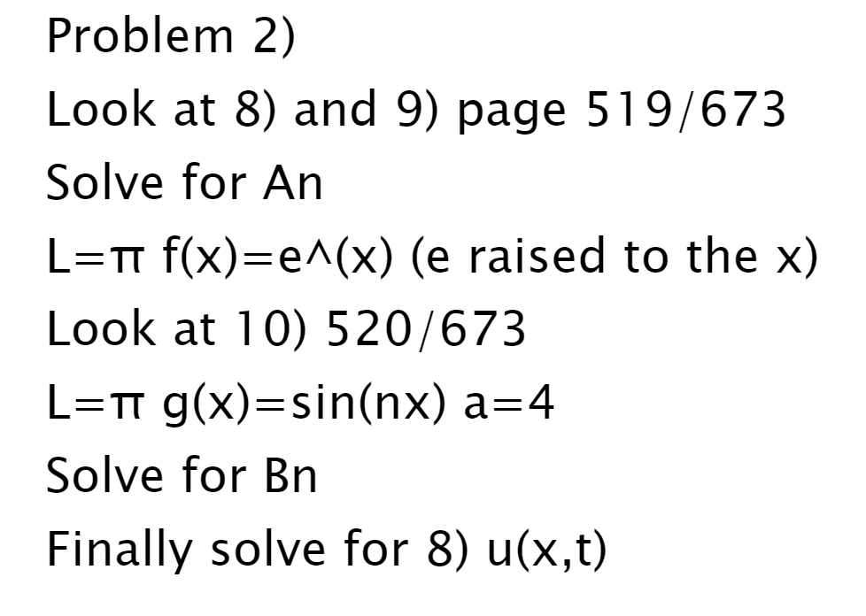 8. Find the temperature u(x,t) for the boundary-value | Chegg.com