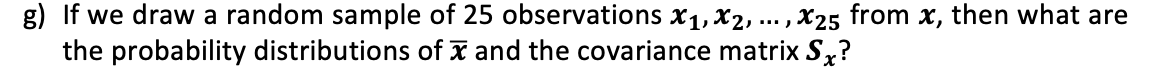 Solved Let the random vector x follows a normal | Chegg.com