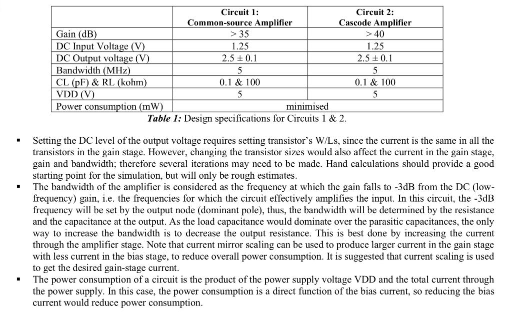 Design of Analog CMOS Integrated Circuits Help me | Chegg.com