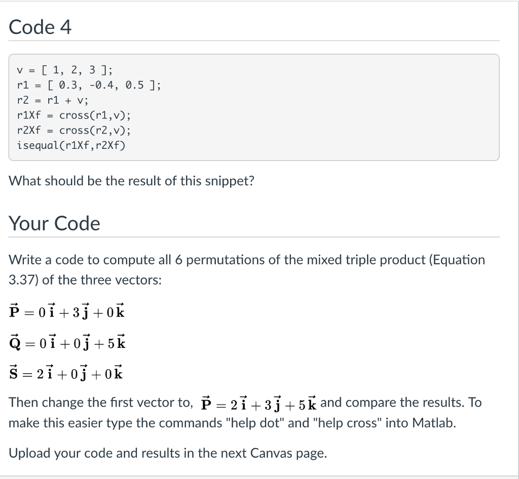 Solved Module 3 Reading and Writing Code One of the things | Chegg.com