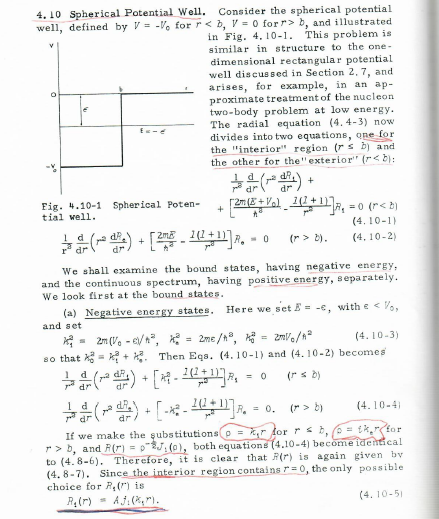 Solved 3. Discuss the "spherical potential barrier" defined | Chegg.com