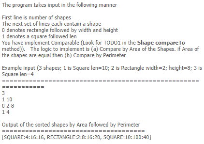 Solved The program takes input in the following manner First | Chegg.com