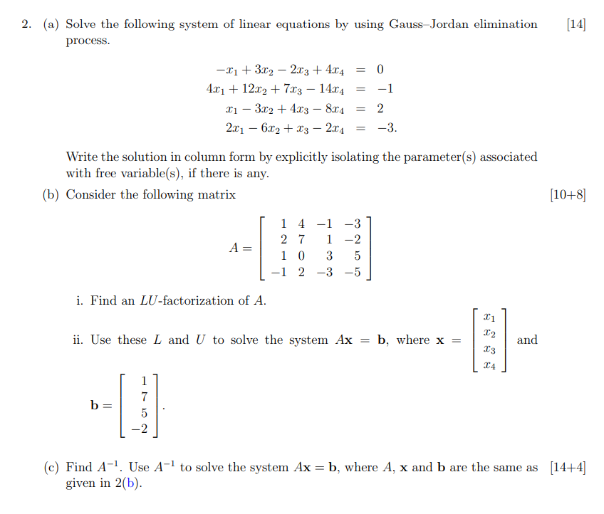Solved Please answer all of the questions(all inside a | Chegg.com