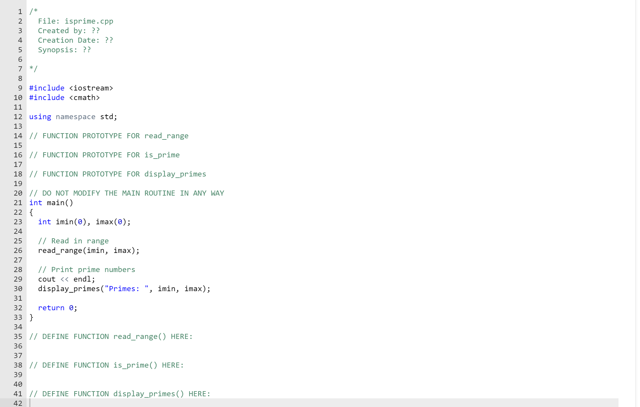 Write a program that reads in a minimum integer and a | Chegg.com