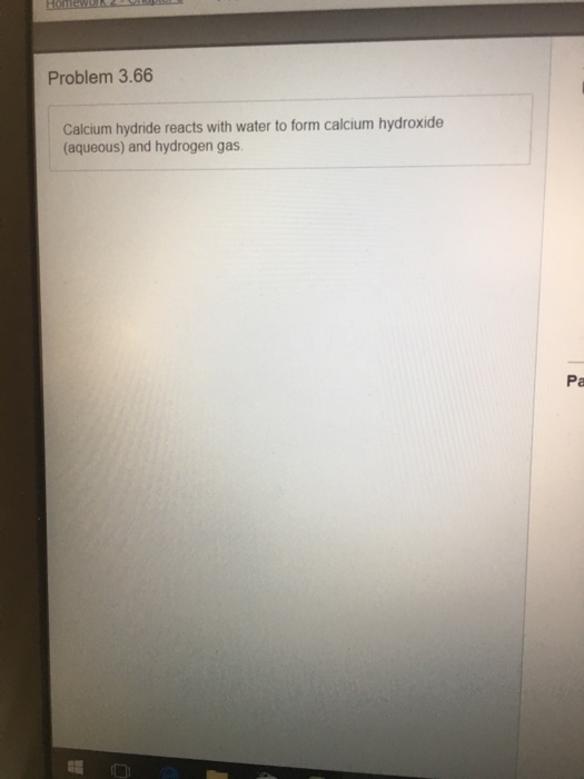 Solved Part A Write A Balanced Chemical Equation For The