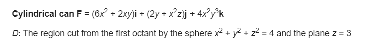Solved I want to find the flux using surface integrals of | Chegg.com
