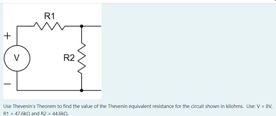Solved Through repeated applications of Thevenin's Theorem, | Chegg.com
