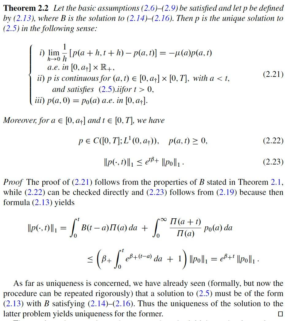 For this question, I am needing to prove Theorem 2.2 | Chegg.com