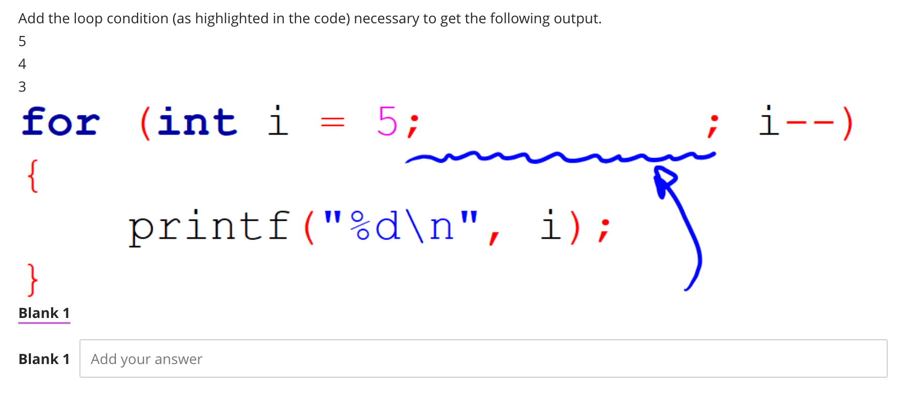 Solved Add the loop condition (as highlighted in the code) | Chegg.com