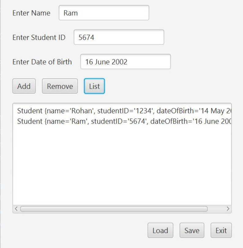 Solved 2. Use a TabPane to split your GUI into 3 tabs 3. Tab | Chegg.com Solved 2. Use a TabPane to split your GUI into 3 tabs 3. Tab | Chegg.com