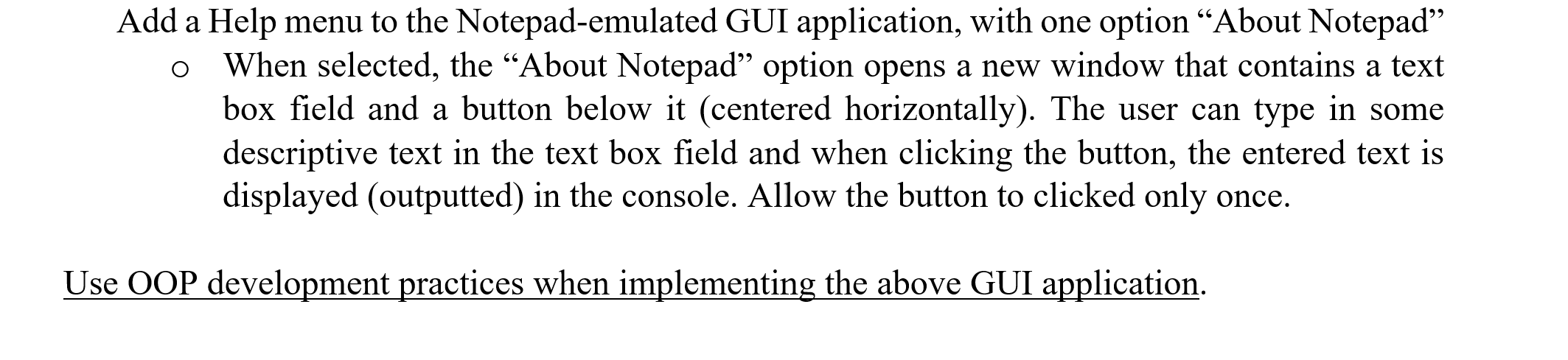 Solved Lab 10 focuses on implementing a Java-based GUI | Chegg.com