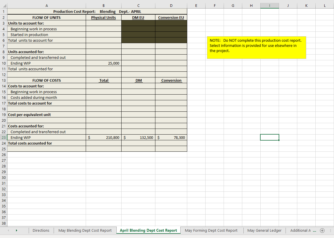 Henkel Industries produces its product in two | Chegg.com