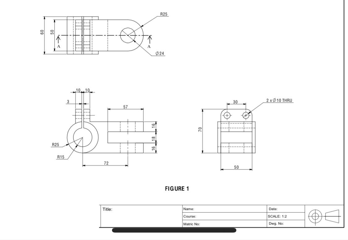 Engineering Drawing 3d Projection