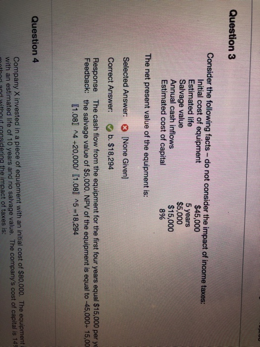 Solved QUESTION 1 For questions 1 through 8, indicate which | Chegg.com