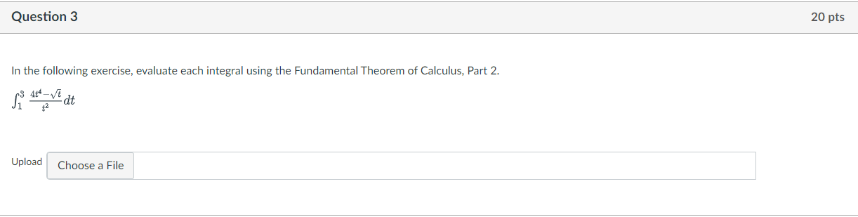 Solved In the following exercise, evaluate each integral | Chegg.com