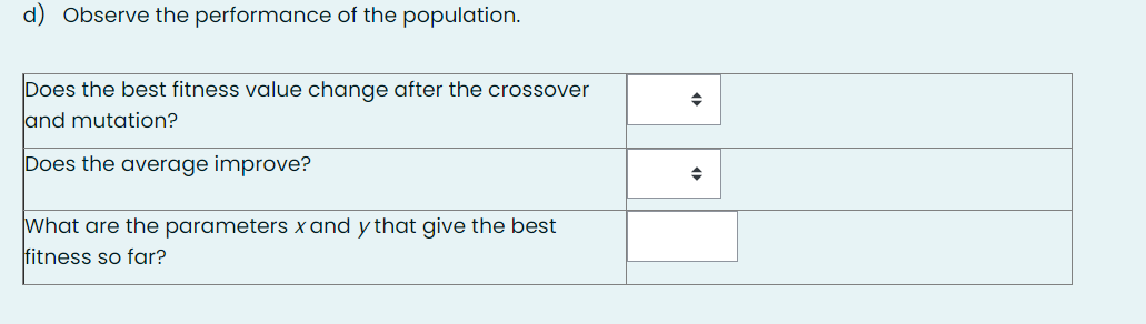 Solved Genetic Algorithm can be used to find a pair of | Chegg.com