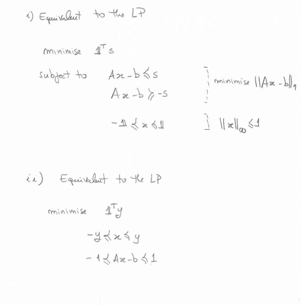 Solved Exercise 5.10 – LP Formulate the following problems | Chegg.com