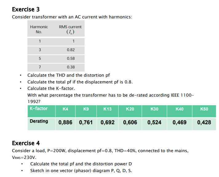 Solved Lxercise 3 Consider transformer with an AC current | Chegg.com Solved Lxercise 3 Consider transformer with an AC current | Chegg.com