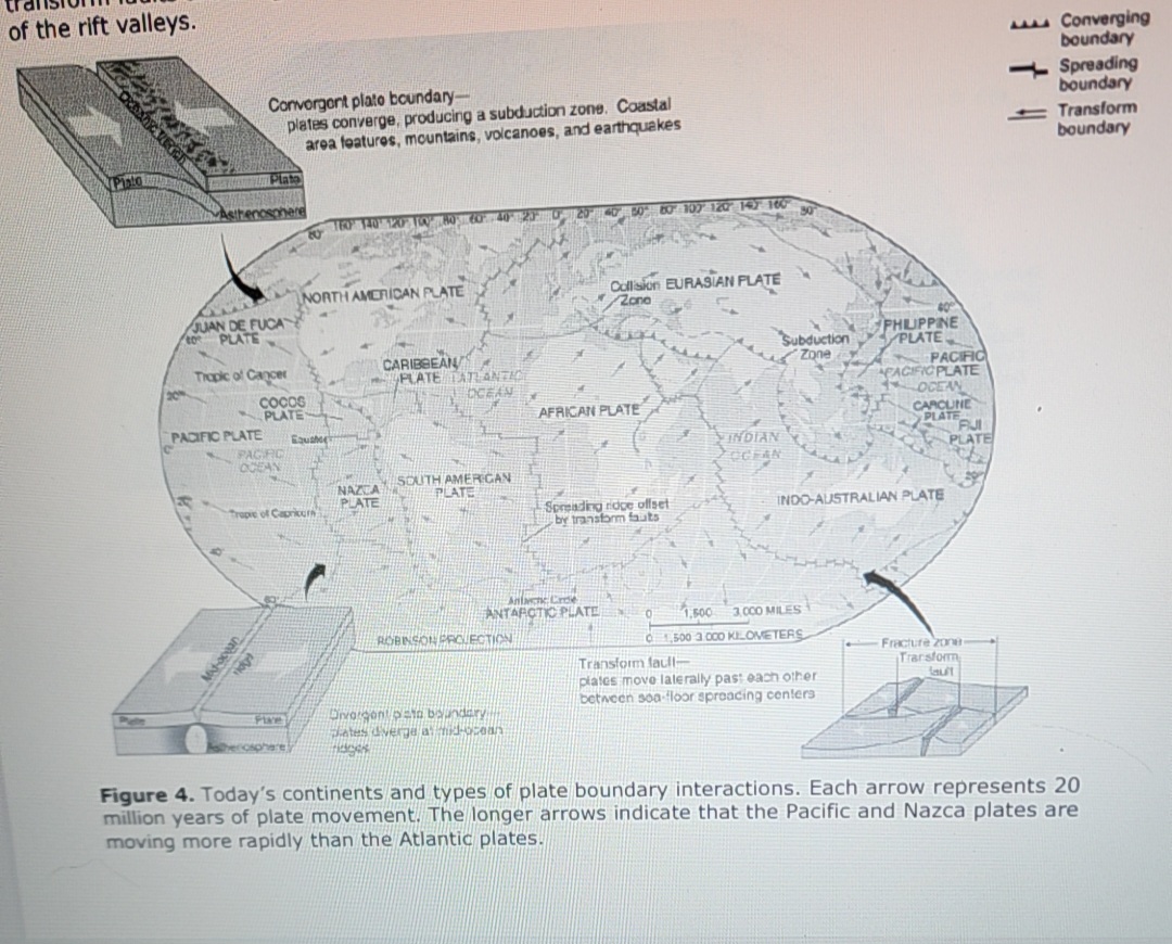 Solved 9. Use atlas, textbook, and Figure 4 to locate the | Chegg.com