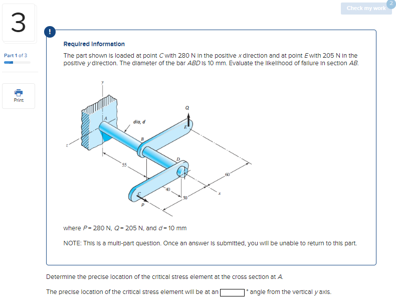 Solved Determine the precise location of the critical stress | Chegg.com