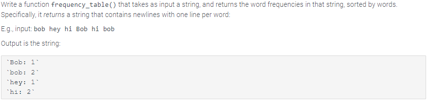 Solved I need to make a frequency table that calls on the | Chegg.com